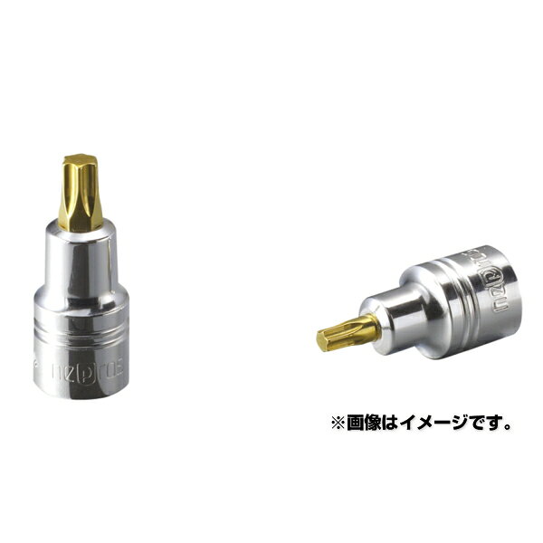 ●狭所作業に適したスタッビタイプ。 ●ビット全長が短いため、ねじれにくく、かけた力がロスなく伝わるため、固着したボルトの緩め作業にも適しています。 ●TIN（チタン）コーティングにより耐摩耗性を向上。　