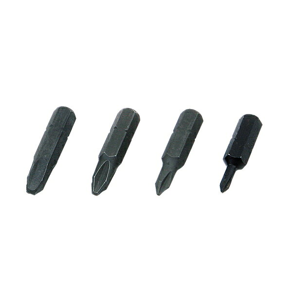 板ラチェット差替えドライバ用ビットセット ・クロスビットNo.0, No.1, No.2, No.3（全長30mm） ラインアップ TD4P クロスビットNo.0, No.1, No.2, No.3（全長30mm） BT52P クロスビット...
