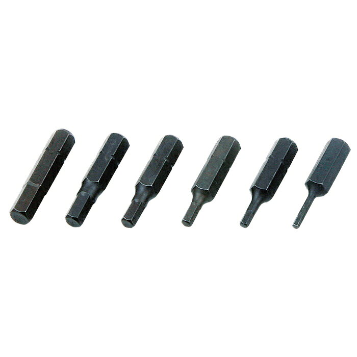 板ラチェット差替えドライバ用ビットセット ・六角ビット2, 2.5, 3, 4, 5, 6（全長30mm） ラインアップ TD4P クロスビットNo.0, No.1, No.2, No.3（全長30mm） BT52P クロスビットNo.2（...