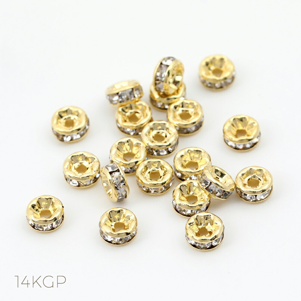 仕　様 サイズ：約4mm素材：銅製　メッキ：14KGPゴールドメッキ　重さ：約1g/袋 入　数 20個入り 注意事項 商品の一部には、生産過程上において、歪み・メッキムラ・色ムラ・サビ・多少の柄ずれなどある場合があります。ご返品とご交換は出...