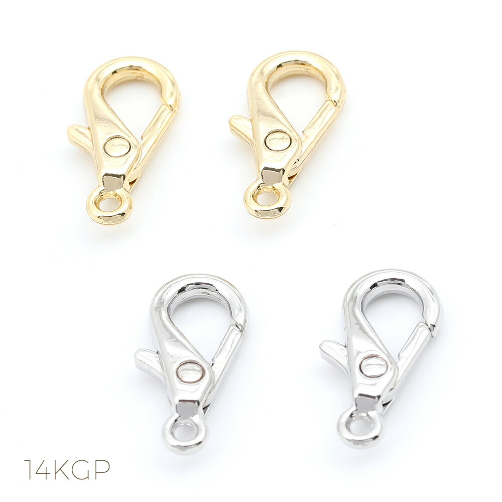 仕　様 サイズ：約9×19mm素材：真鍮　メッキ：14KGPゴールドメッキ ロジウムメッキ　重さ：約2.4g/袋 入　数 2個入り 注意事項 商品の一部には、生産過程上において、歪み・メッキムラ・色ムラ・サビ・多少の柄ずれなどある場合があり...