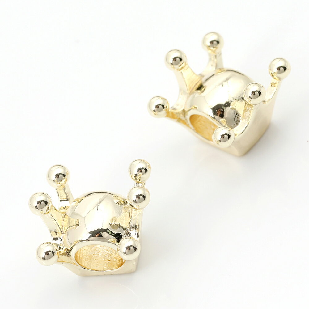 仕　様 サイズ：約12×14mm素材：銅製　メッキ：ゴールドメッキ　重さ：約2.5g/袋 入　数 1個入り 注意事項 商品の一部には、生産過程上において、歪み・メッキムラ・色ムラ・サビ・多少の柄ずれなどある場合があります。ご返品とご交換は出...