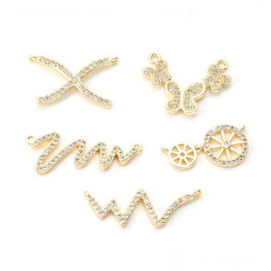 仕　様 サイズ【A】約10×28mm【B】約10×26mm【C】約11×20mm【D】約16×21mm【E】約13×21mm材　質銅製、ジルコニア 重さ【A】約1.2g/袋【B】約0.8g/袋【C】約0.9g/袋【D】約1.2g/袋【E】約...