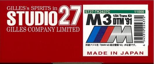 TK2437C 1/24 BMW M3 "DTM1991"