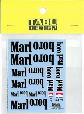 TABU-20099　1/20　　M26　option （STUDIO27 1/20対応）