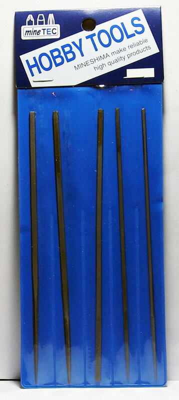 H-8 精密5本組ヤスリ【ミネシマ MINESHIMAツール H-8】