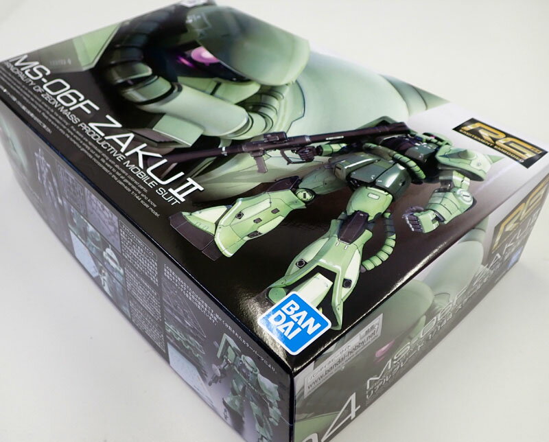 1/144 RG MS-06F 量産型ザク【バンダイ ガンプラ リアルグレード 機動戦士ガンダム】 ※組立が必要なプラモデルです。