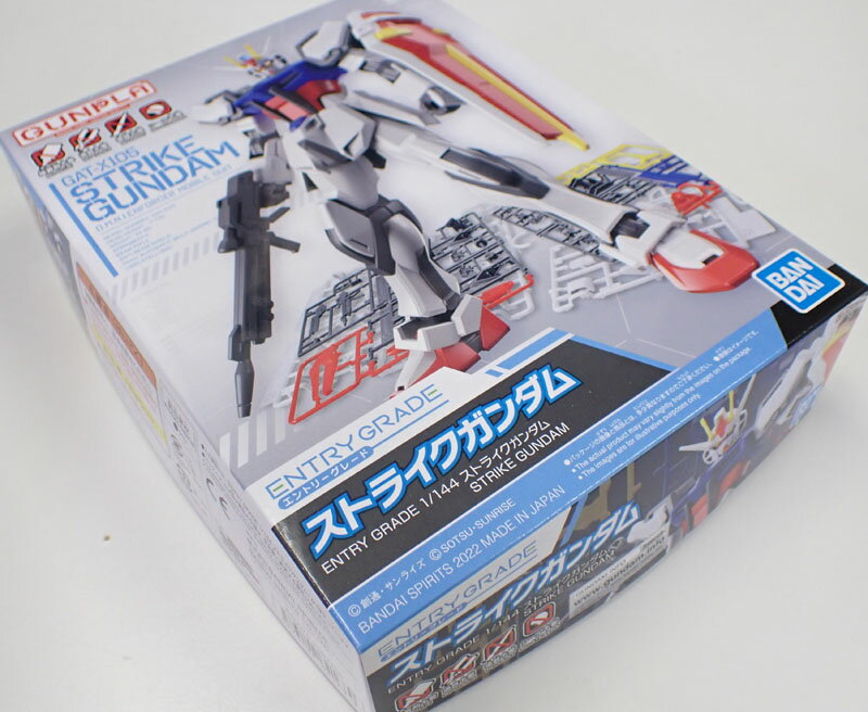 ENTRY GRADE 1/144 ストライクガンダム【バンダイ ガンプラ 機動戦士ガンダム】 ※組立が必要なプラモデルです。