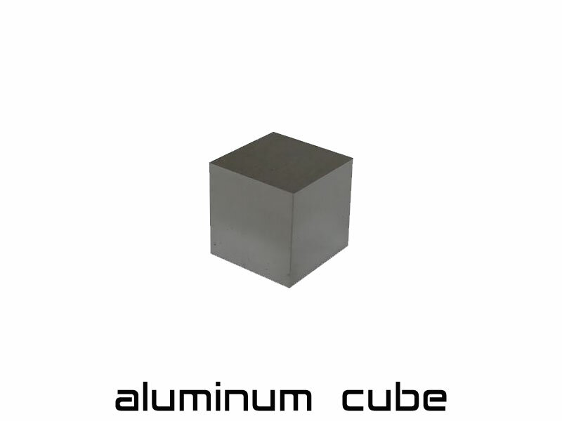 アルミ製キューブ 15×15×15 約10g【aluminum cube BP1338】 製作内容に合わせて ブロックのサイズをお選びください。●部品を挟む：直角に固定する：接着した箇所を固定する●タイヤ角度の調整等で使用する。※金属に多少...