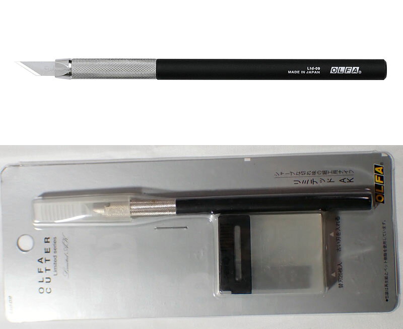 細かな作業も快適に行っていただけるペンタイプナイフ。切削加工されたアルミ製ボディにセミグロスブラック塗装、グリップにはニッケルメッキと、高級感溢れる贅沢な仕上げです。※販売時本体に刃は装着しておりません。