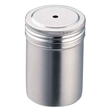 　本体・フタ、すべて18-8ステンレス製で落としてもへこまず、壊れません。軽くて操作性も良く、てきぱき調理する際、気を使わずに済みます。　フタはねじって開閉でき、調味料の補充ができます。 ＜商品仕様＞ ■サイズ：直径50×高さ80mm ■材...