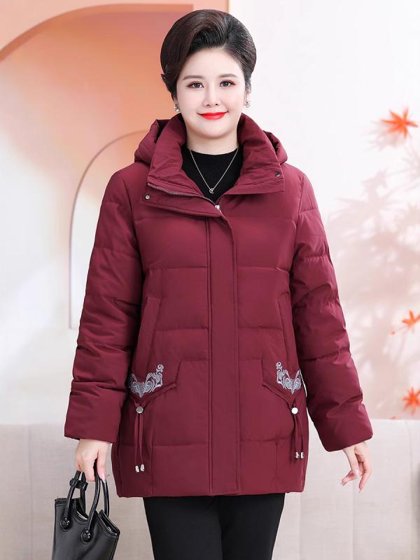 ・カテゴリ: レディース中綿ジャケット・柄: 幾何学模様・主な素材: ポリエステル95%以上・カラー展開: レッド、ブラック・サイズ展開: 2XL、3XL、4XL、5XL、6XL、7XL・フィット: レギュラー・セット内容: 単品・厚さ: ...