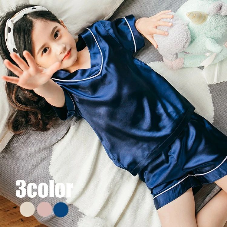 【商品コード】：y491542 【素材】：ポリエステル 【カラー】：イエローA、ピンクA、ネイビーA、イエローB、ピンクB、ネイビーB 【サイズ】：（約） *着丈：47cm(110) 50cm(120) 53cm(130) 56cm(140...