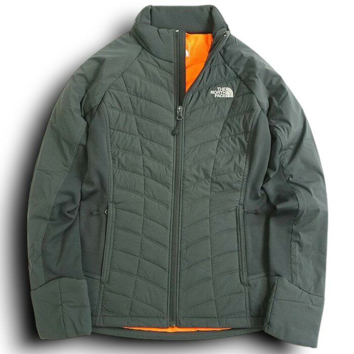 【新古品・未使用品】THE NORTH FACE ノースフェイス W'S VX MOTION JACKET VX ACTIVE DWR ナイロン 切替 スタンドネック ジップアップ ジャケット ブルゾン NSJ3NG80 定2.1万 ダーク...