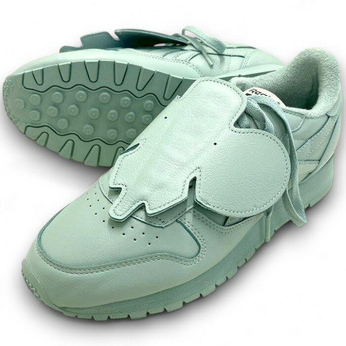 【新古品・未使用品】Reebok リーボック Eames Classic Leather Shoes イームズ クラシックレザー エレファント ローカット スニーカー ランニングシューズ GY6385 定価1.5万 シーサイドグレー 26....