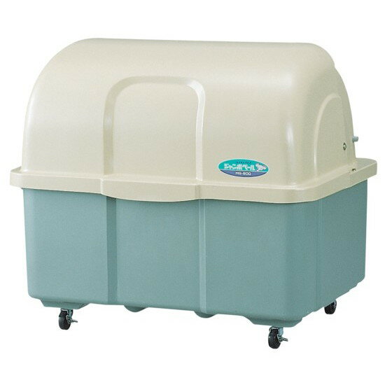 ●容量800リットルです。（45リットルポリ袋18袋分相当） ●取り出し口が大きく、ゴミの出し入れが簡単です。 ●耐久性抜群のFRP素材でできています。 ●転倒防止用のボルトがついています。 ●底部が一体成型且つ排水口が衛生的です。 ●固定...