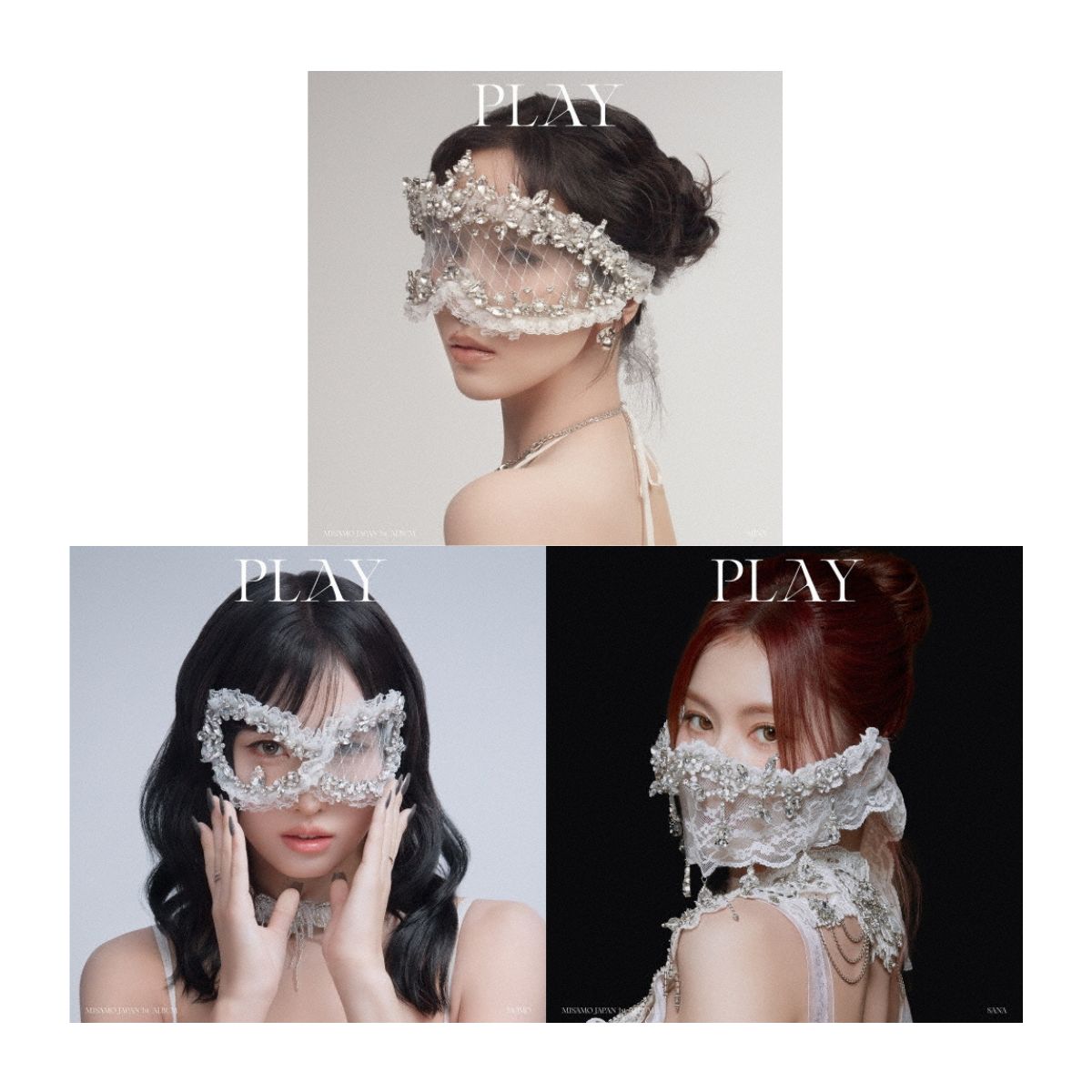 『Masterpiece』、『HAUTE COUTURE』に続く、MISAMOの三部作最終章を飾る作品『PLAY』。 ー観客（ONCE）と共に創り上げる、世界にただひとつの舞台に、あなたを招待します。 TWICEの日本人メンバーMINA、S...