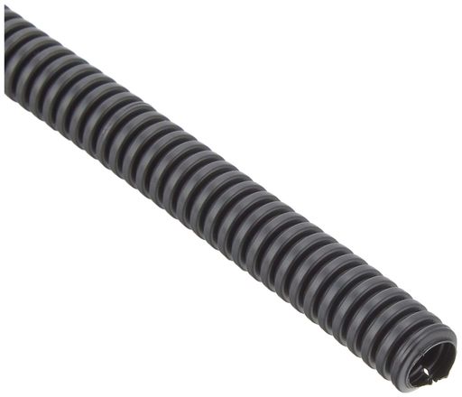 汎用 内径φ7x2m(ブラック) 1個販売 PP(ポリプロピレン)製 スリット入り かさばったハーネスをスマートにまとめるチューブです ※スリット部は鋭くカットされています。手袋等を着用し、安全に取り付け作業を行ってください。