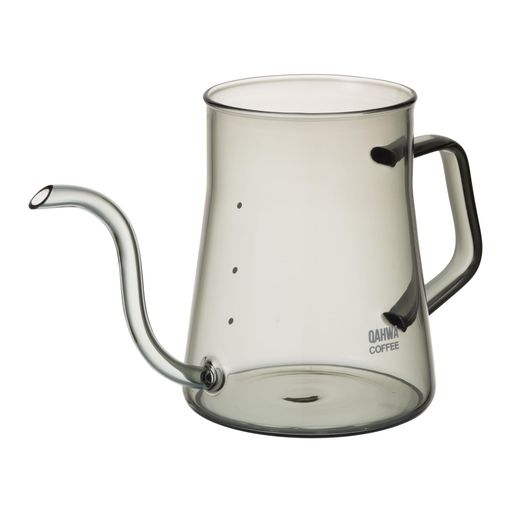 直火を使わず電子レンジでお湯を沸かせる「QAHWA(カフア)耐熱ガラスコーヒーケトル」火を使わないため安全性も高く、暮らしにすっと溶け込む使いやすさが特徴です。電子レンジに入れるだけの手軽さは、毎日のコーヒー習慣をより快適にしてくれます 細...