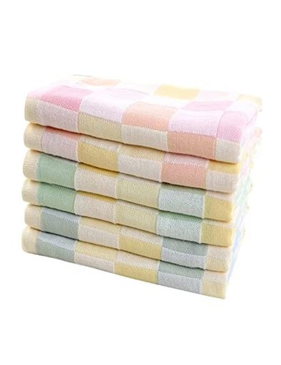 【セット内容】ダブルガーゼハンカチ 綿100% サイズ:25cmx25cm 3色各2枚ずつ 計6枚セット 【優しい天然素材】ガーゼタオルの素材が綿100%なので、吸水性はもちろん、洗うたびに、ふんわり柔らかくなっていくのも特徴。柔らかく通気...