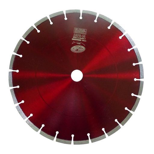 用途:鉄筋入りコンクリート/コンクリート二次製品/軽量ブロック/レンガ/ALC等 外径:355mm ダイヤ層:厚3.2mmx幅10mm 穴径:30.5mm リング:20/22/25.4mm 適合機種:エンジンカッター ※チップソーは使用でき...