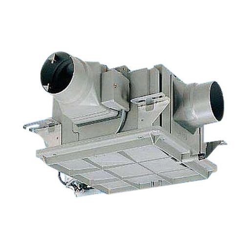 ●1~3室用●適用パイプ:呼び径φ100mm●電動気密シャッター1個付●材質:樹脂●トイレの5分間残置運転機能付●本体高さ230mmの薄型設計●低騒音設計●防振ゴムセット付属●吊金具ピッチ360mm角●スライドファンユニット●遮へい板2枚付...