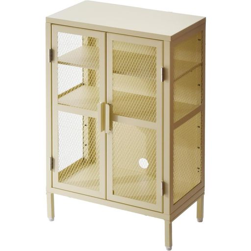 サイズ:W505xD280xH785 素材:【本体】スチール板(紛体塗装)【脚/フレーム】スチールパイプ(紛体塗装) 重量:13kg 耐荷重:天板、底板:約15kg棚板:約10kg(1杯)=全体約50kg 組立:組立品