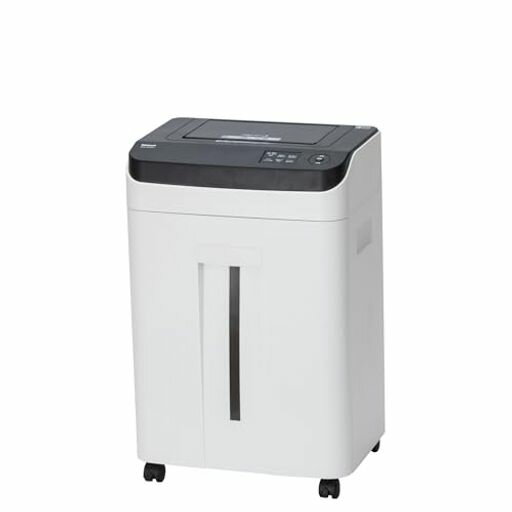 紙を置くだけで自動細断。面倒な小分けが不要。 細かく刻めるマイクロカット仕様。 最大自動細断枚数100枚 最大手差し細断枚数9枚 耳障りなモーター音を抑えた静音仕様。