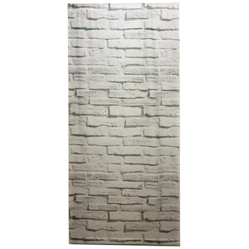 デザイン:ホワイトレンガ サイズ:幅85cmx高さ180cm 素材:ポリエステル100%