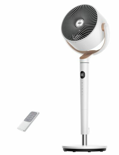 【多機能&amp;オールインワン·ファン】DREOPolyfan311は、台座付きファン、首振りファン、サーキュレーションファンを組み合わせた製品です。DreoのTurbosilentテクノロジーを使用すると、空気が吹き飛ばされるだけでなく...