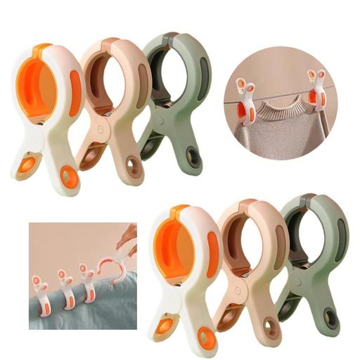 1.【商品仕様】サイズ:10x5.5x2cm最大開口部:6cm。 2.【高品質素材】高品質の厚みのあるPP素材でできており、内部にTPR滑り止めパッドがあり、耐用年数が長く、壊れにくく、ピンチマークがなく、衣服を傷つけません。 3.【家庭や...