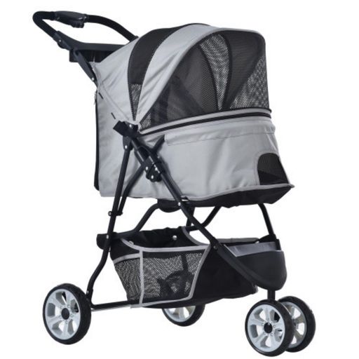 足踏みストッパー付きで、休憩や坂道でカートを止める際も安心! 360度回転できる前輪に、直進固定レバーも付きます。芝生や砂のある道やデコボコ道など様々な路面に対応できます。 4面にメッシュの素材を採用し、通気性抜群。 ワンタッチ式で、簡単に...