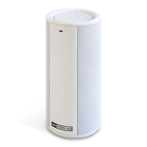 円筒形の形状で左右にスピーカーを配置することでリビング等全体に音が広がります。またIPX5の防滴性能でキッチンやお風呂場でも使えるブルートゥーススピーカーです。 45mm径フルレンジスピーカーを搭載し、いつでもどこでも、高音質ステレオでお好...