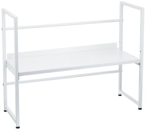 W700xD250XH553mm 4.1kg 本体/スチール、棚板/MDFPVC貼り、アジャスター/ポリプロピレン 中国 等分布耐荷重:棚板/15kg お客様組立 デスク上でもデスク下でもファイル整理に便利なシンプルラック。棚板高さ2段階調...