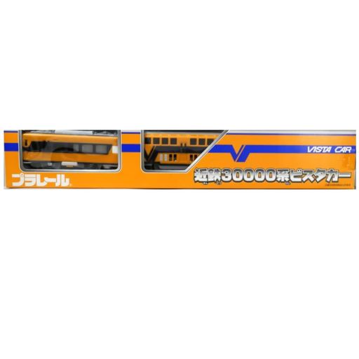イベント限定車両プラレール近鉄30000系ビスタカー対象年齢:3歳〜単2形乾電池1本(電池別売です。)