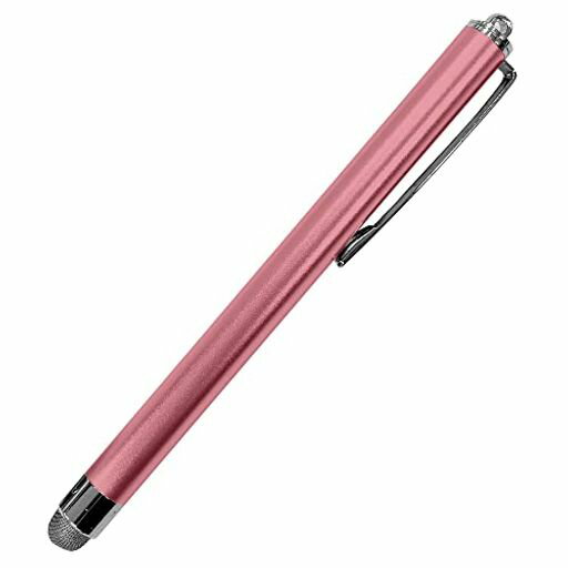 導電性繊維ペン先採用で高感度でなめらかな操作性を実現 持ち歩きに便利なクリップ付き ストラップホール付き 交換できるペン先※ペン先が劣化したら交換用ペン先(別売り)に取り替えてご使用ください。