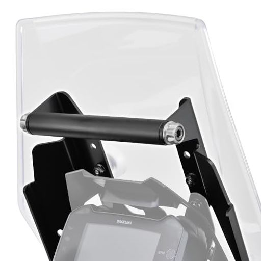 適合車種:Vストローム250(17-23) 車種専用設計のマウントバーが付属、スマホなど見やすい位置に取付可能 純正スクリーンポジションをSTD位置と25mm・50mmアップの3段階に調節可能 バー有効長155mm / パイプ径φ22.2 ...