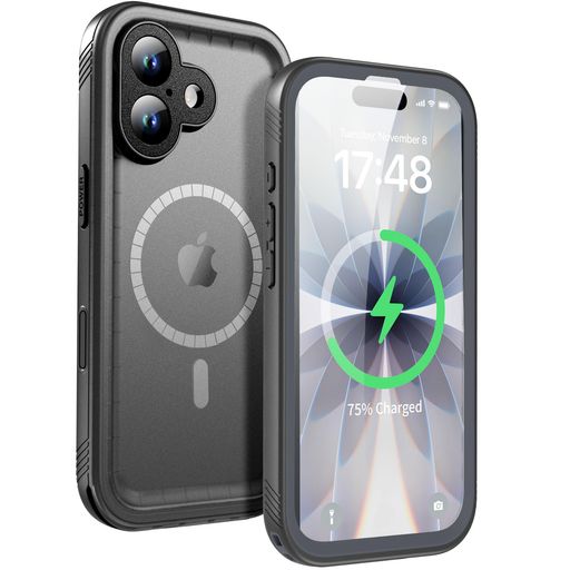 【IP68規格&amp;完全防水】iPhone17防水ケースは完全密封で、IP68防水規格等級を取得しておりました。水深さ2mの水中に1時間まで水没できます。また釣り、お風呂、夏のプール、雨の日、冬のスキーいろいろな場合でも、いつもで安心し...