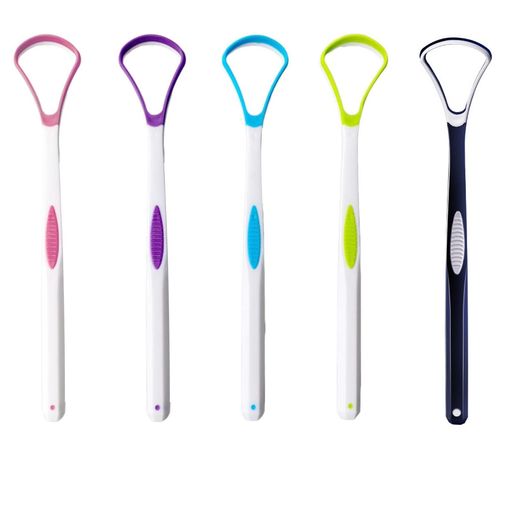 【商品内容】5本舌専用ブラシ(ブルー+グリーン+ピンク+ブラック+パープル)重:80gサイズ:約17.5*3cm 【素材構成】シリコン製の舌クリーナー、柔らかくて気持ちい。シリコン製で舌への負担も少ないです、舌の形にフィット。 【簡単使用】...