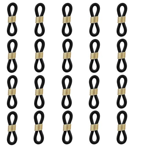 【製品仕様】このメガネストラップアクセサリーセットには、20個の精巧なパーツが含まれています。各パーツは約2センチメートルの長さで、重さはわずか0.35グラムです。これらの小さな軽量なパーツは、DIYイヤリング、ブレスレット、または眼鏡チェ...