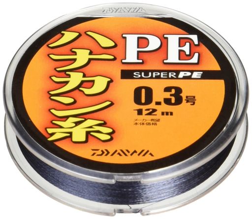 素材:PE/全長:12m/0.7号 ネイビー スーパーPE比重:0.98 移動式ハナカンの仕掛け作りに最適 仕掛けが小さくなり、水流の抵抗が減り、オトリ鮎の泳ぎの負担を軽減させる事ができる 水に濡らすとしっかり締まり、適度に移動もスムーズ ...