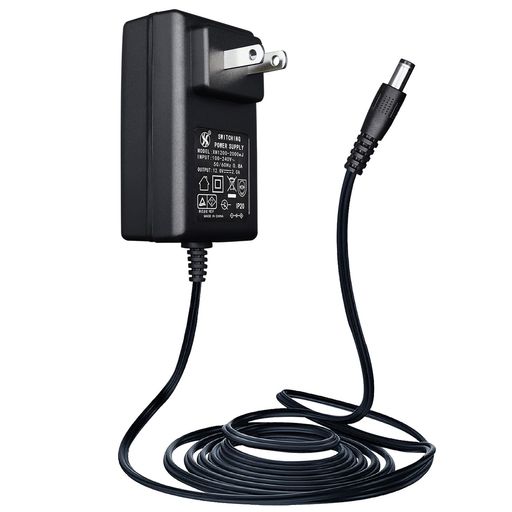 [ACからDC12V2A]---AC入力:100V-240V60Hz/50Hz。DC出力:12V2A24W。コードの長さ:1.8M(6フィート)。プラグサイズ:5.5mmx2.1mm。デバイスのプラグサイズが3.5mmx1.35mm、または...
