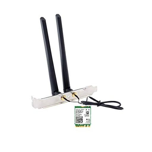 【WiFi6Eテクノロジー】AX210NGWチップセットに基づくこのWiFi6Eカードは、OFDMA、1024QAM、TargetWakeTimeなどの802.11axテクノロジーをサポートし、最大2.4Gbpsのピークデータレート、高密度...
