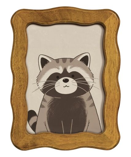 フレーム材質:木製前面板:ガラスカバー設置方法:卓上置き(縦横兼用)壁掛け 高品質な素材:額縁は高品質木材を使用し、独特な木目模様がそれぞれ残されています。インテリアになじみやすい落ち着いた色合いの木目調フレームを使用 柔らかな波形曲線:個...