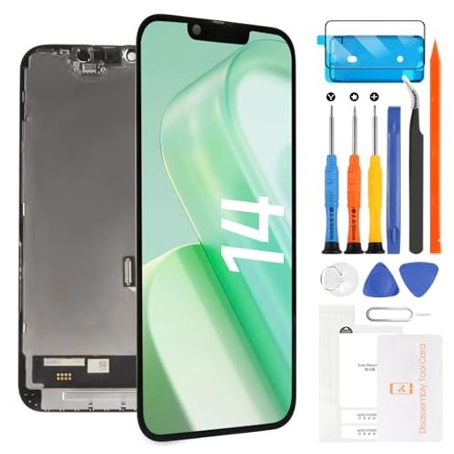 🎁【対応機種】:IncellForiPhone146.1インチA2882A2649A2881A2884A2883モデルに対応交換修理用液晶パネルセット。ご購入した前にご端末のモデルをご確認のほどよろしくお願いいたします。壊れ...