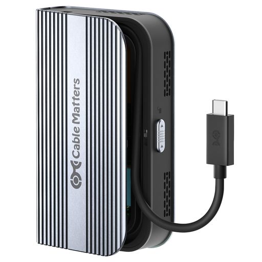 【圧倒的な40GbpsNVMeSSDケース】USB4/Thunderbolt4/Thunderbolt5に対応したM.2NVMeSSD外付けケース。PCIeGen4x4に対応し、最大読込3800MB/s・書込3600MB/sの超高速データ転...