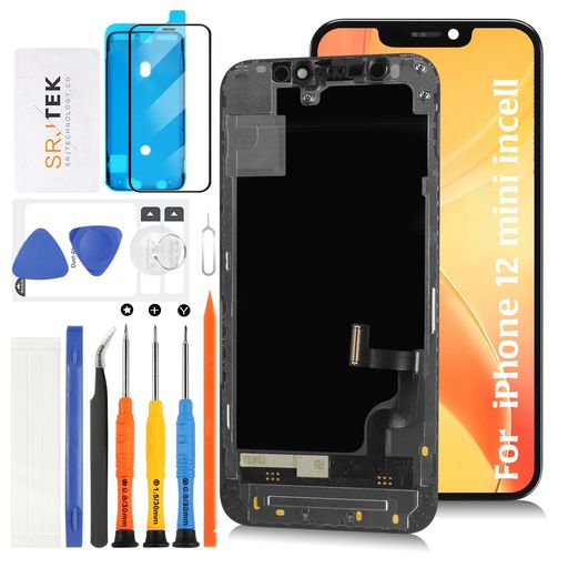 🎨【対応機種】:ForiPhone12mini5.4インチincellA2399A2400A2176A2398交換修理用液晶パネルセット。壊れた画面、故障したスクリーン、デッドポイント画素、非アクティブなタッチ、タッチ反応問...