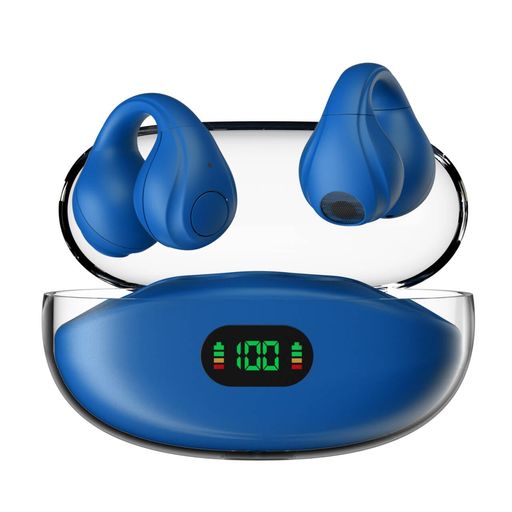 【耳を塞がない新体験!快適さを追求したイヤーカフ型Bluetoothイヤホン】耳に差し込まない「耳挟みイヤホン」構造を採用した革新的なオープンイヤー イヤホン。空気伝導で自然に音を届けるため、耳を塞がないイヤホンならではの解放感を味わえます...