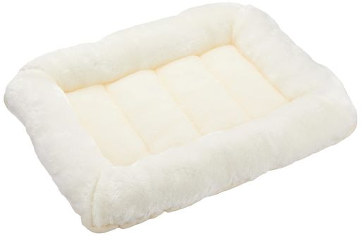 インドア 抗菌で清潔感をキープする うさぎ用薄型ベッド。抗菌綿配合。ケージに固定できるループ付き