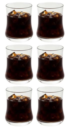 冷たい飲み物 本体サイズ:約φ7.6x10.2(最大径8.2)cm 本体重量:約281g 素材・材質:ソーダライムガラス 原産国:日本 食洗機対応:可 容量:約310ml